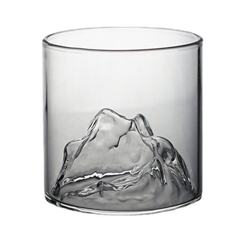 3D Kreative Berg Boden Glas Material 200ML Cocktai... – Grandado