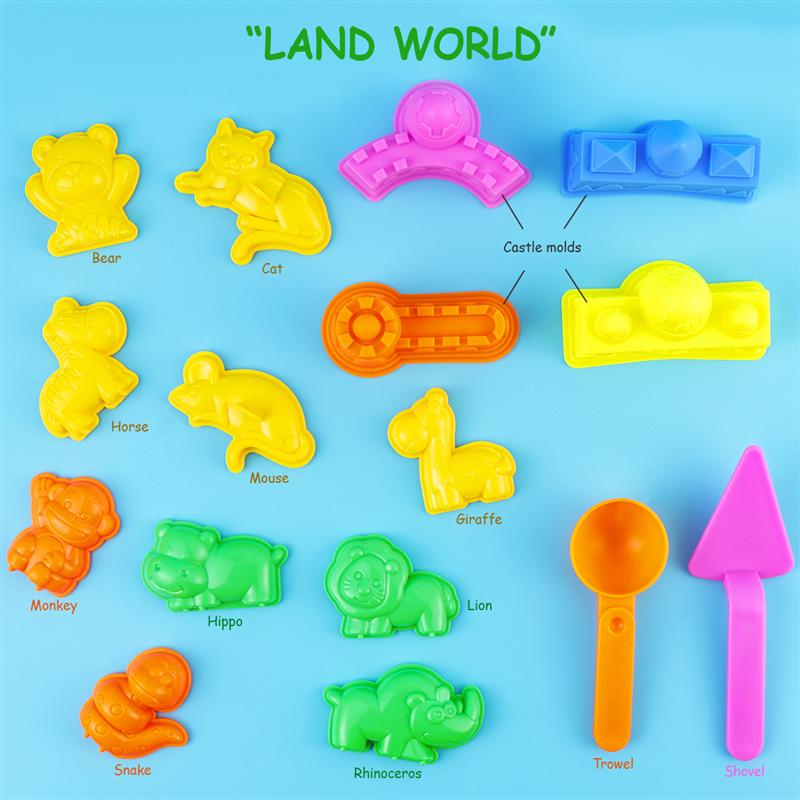 TOYMYTOY 27PCS Sand Molding Toys Kid's Summer Beac... – Grandado