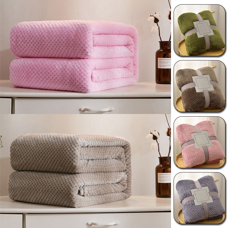 45*65cm Fleece Pad Flannel Blankets Pet Mat Soft K... – Vicedeal