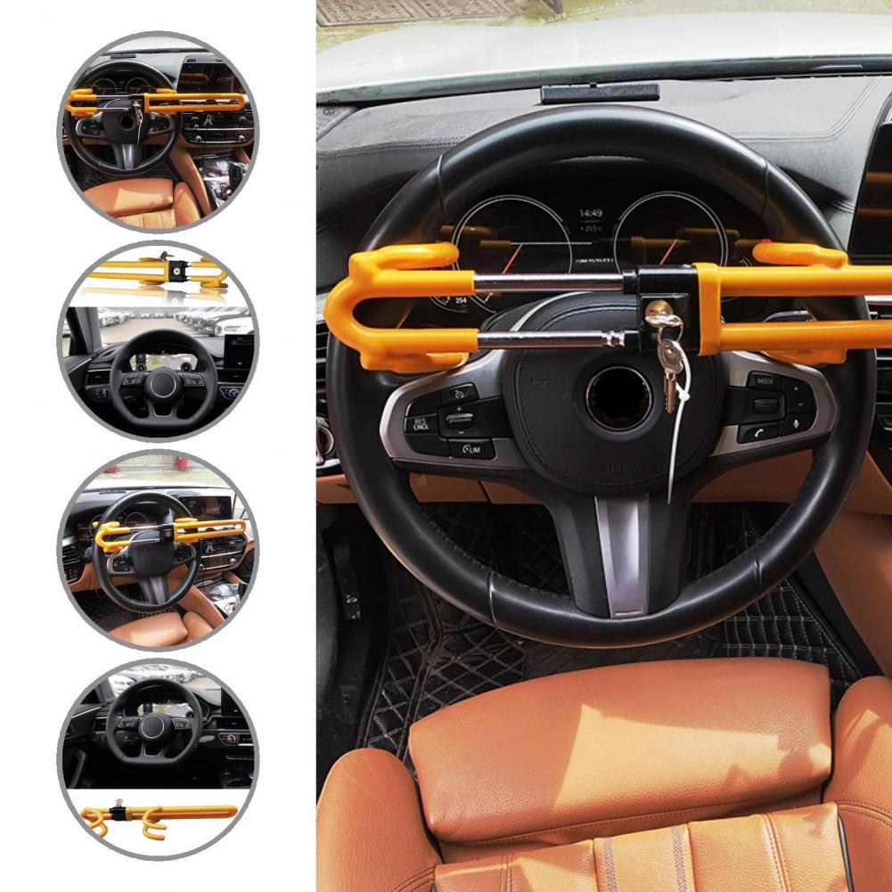 Duurzaam Heavy Duty Stuurslot Stevige Auto Stuursl... – Vicedeal