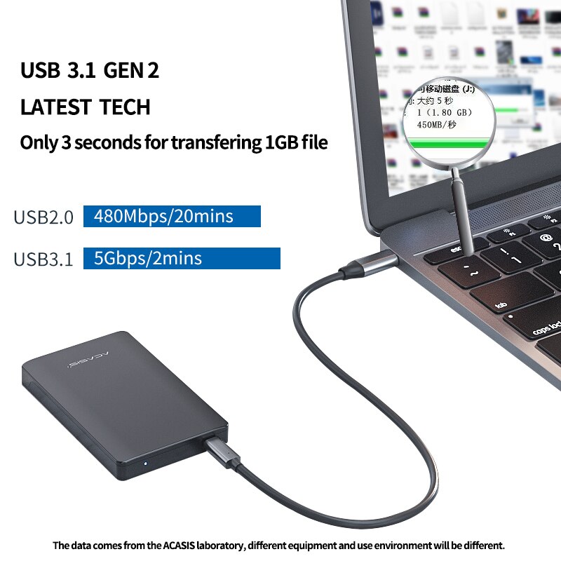 Acasis HDD Case 2.5 SATA to USB 3.0 Hard Drive Enc... – Grandado