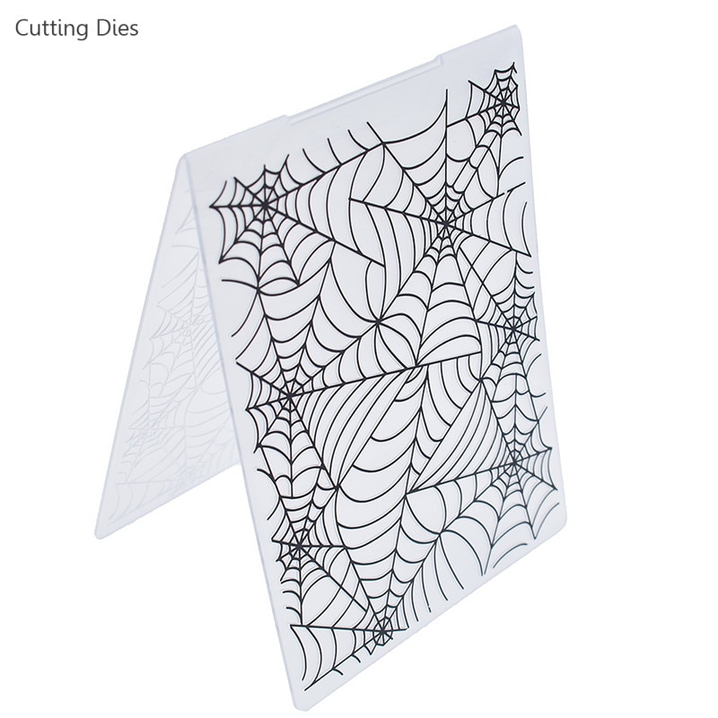 Spider Web Plastic Embossing Folders For Diy Scrap... – Vicedeal