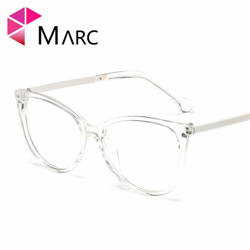 MARC Clear lens Women Men Trend Frame Glasses Eye ... – Vicedeal