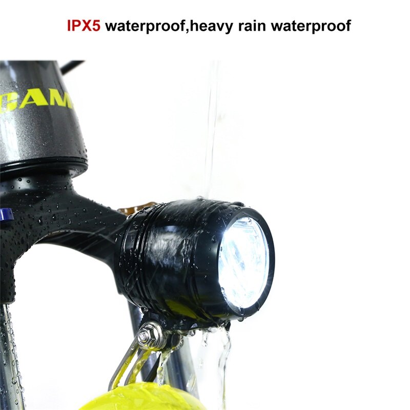 Electric Bike Light Headlight 100 lux Input DC 6V ... – Grandado