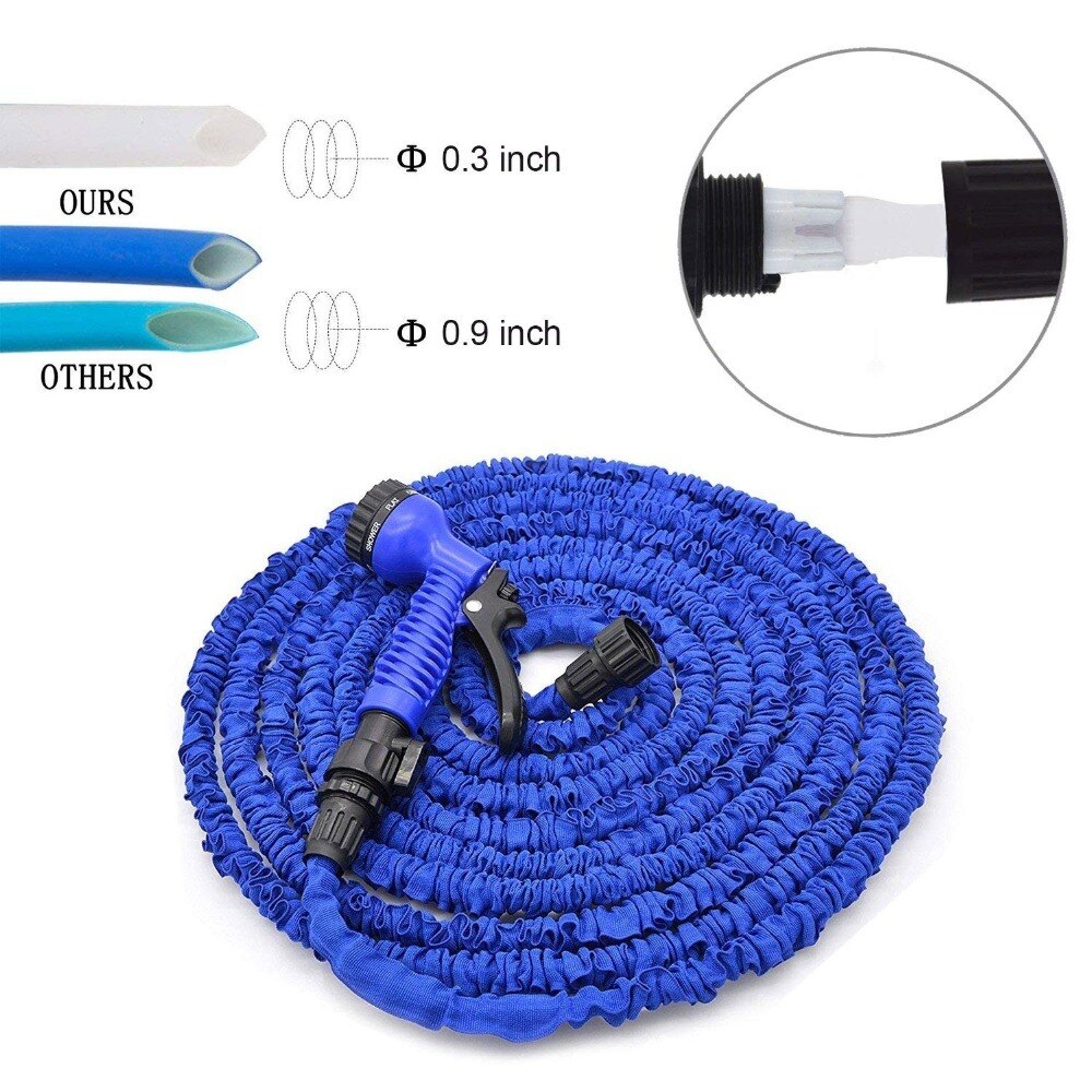 VEHHE 25FT-250FT magic Water hose Flexible Expanda... – Grandado