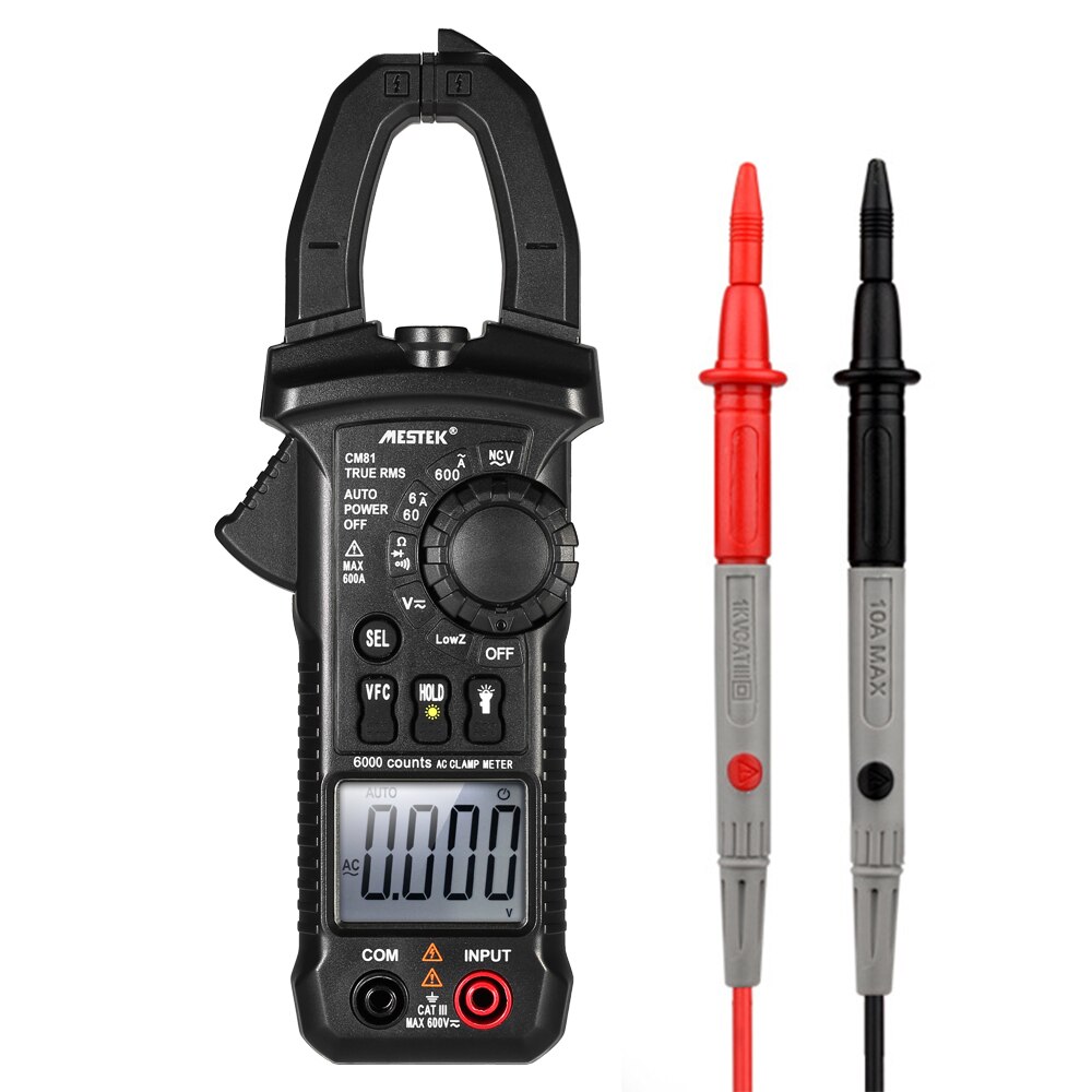 MESTEK CM81 Digital Clamp Meter Multimeter Strom C... – Vicedeal