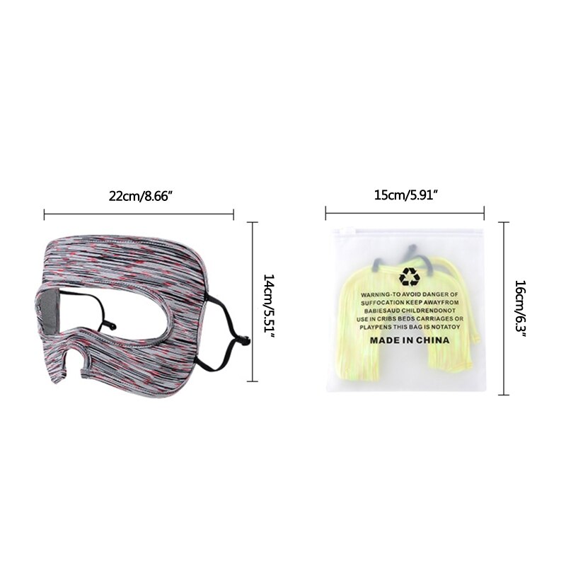 R91A Universal Facemask Adjustable Eye Masks VR Pa... – Vicedeal