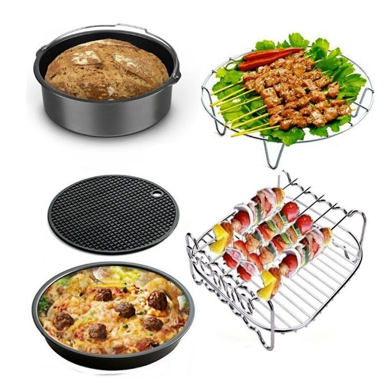11Pcs High 8-Inch Air Fryer Accessories for Gowise... – Grandado