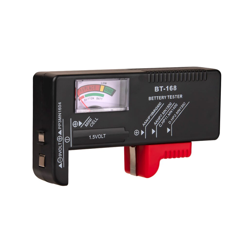 BT-168 Digital Battery Tester checkered AAA AA bat... – Grandado