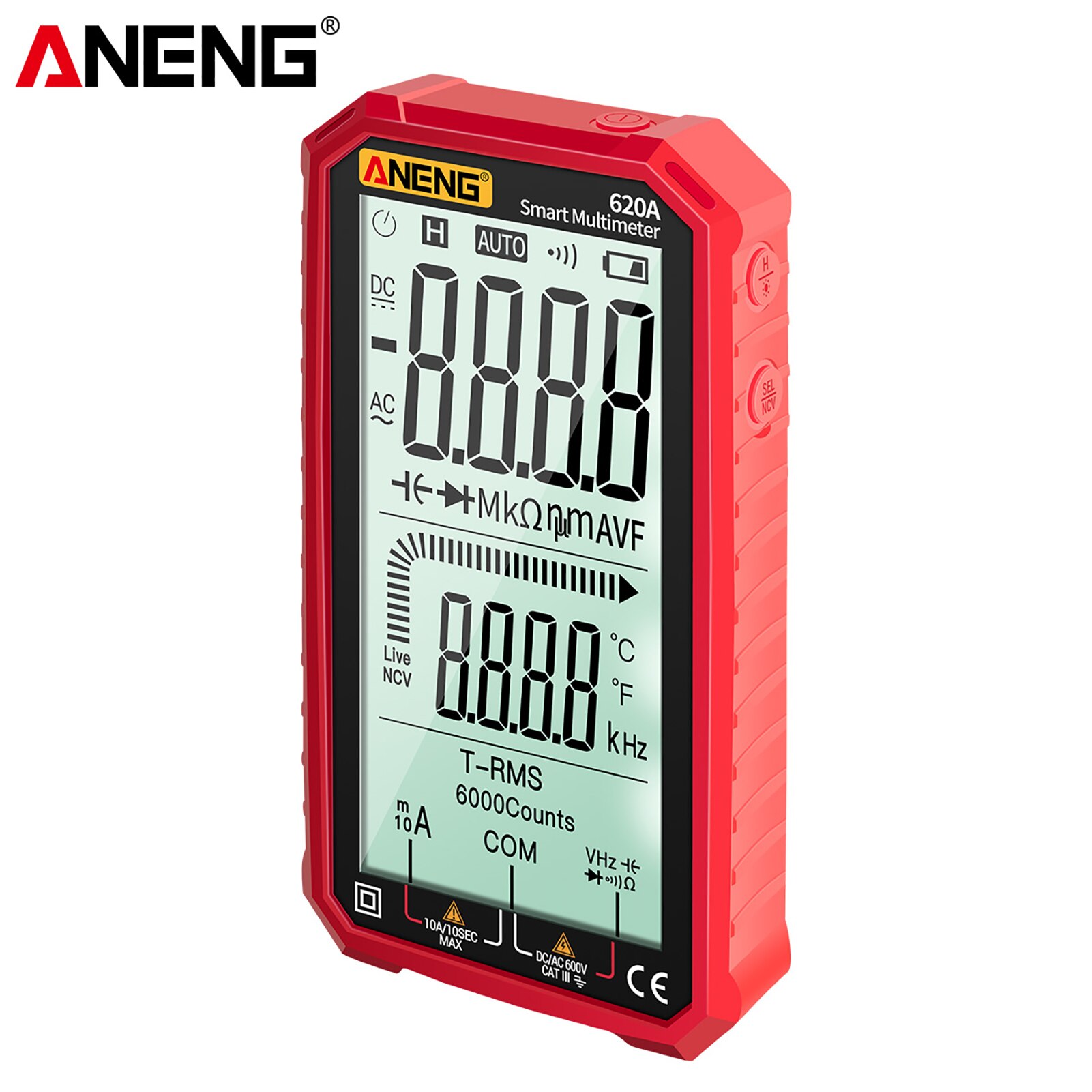 Aneng Digitale Multimeter 620A 4.7-Inch Lcd Displa... – Grandado