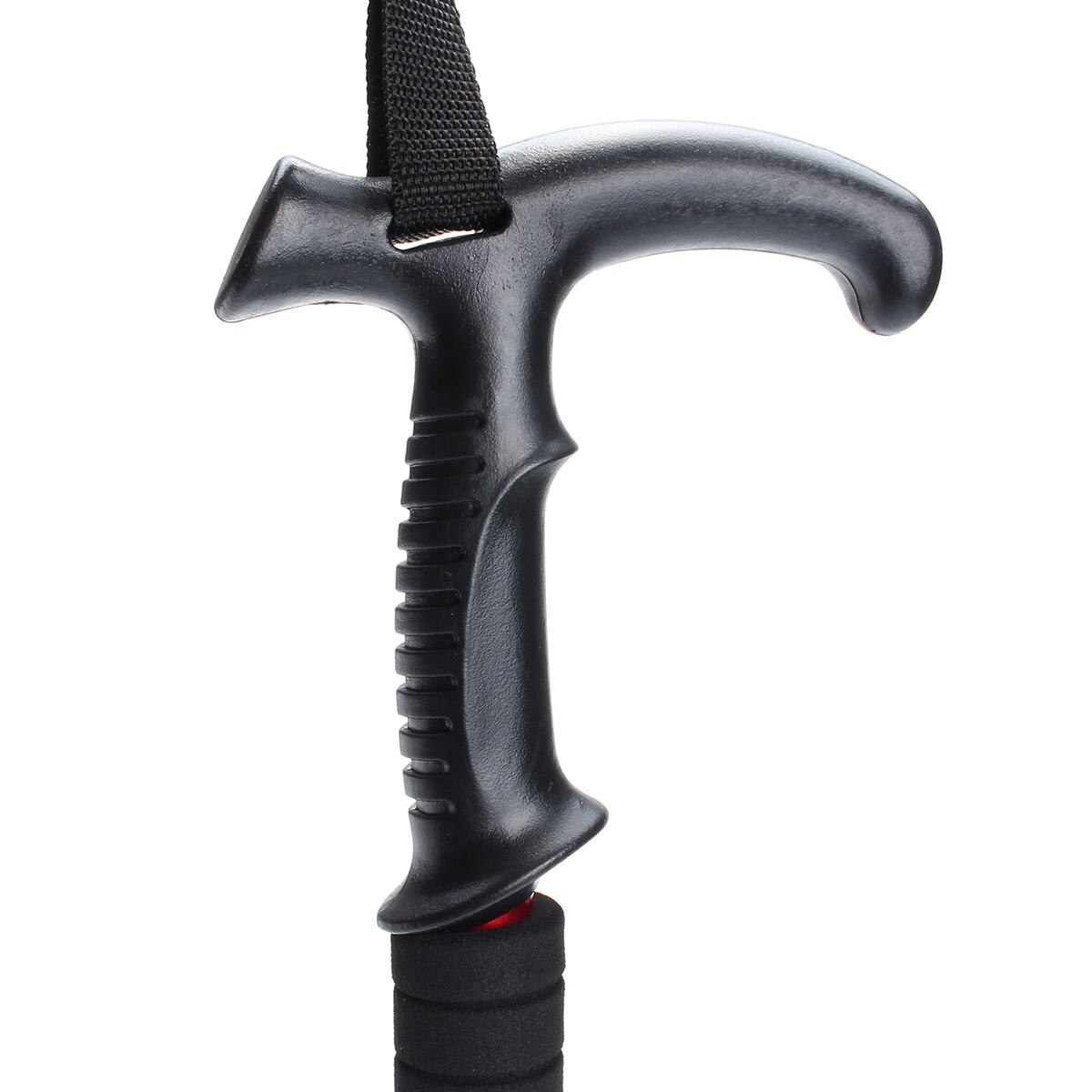 T-handle Walking Stick Telescopic Baton Hiking Tre... – Grandado