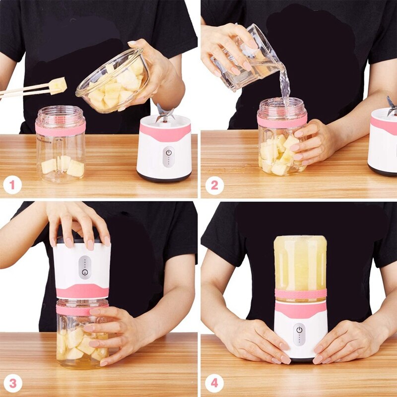 Mini Portable Blender, USB Rechargeable Electric F... – Grandado