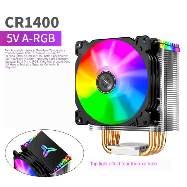 CR-1400 GT desktop computer RGB air-cooled CPU coo... – Grandado