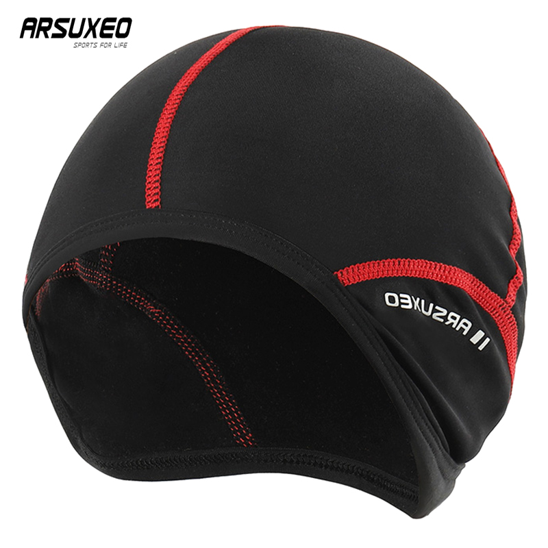 ARSUXEO Road Thermal Cycling Cap Spring Winter Bik... – Grandado
