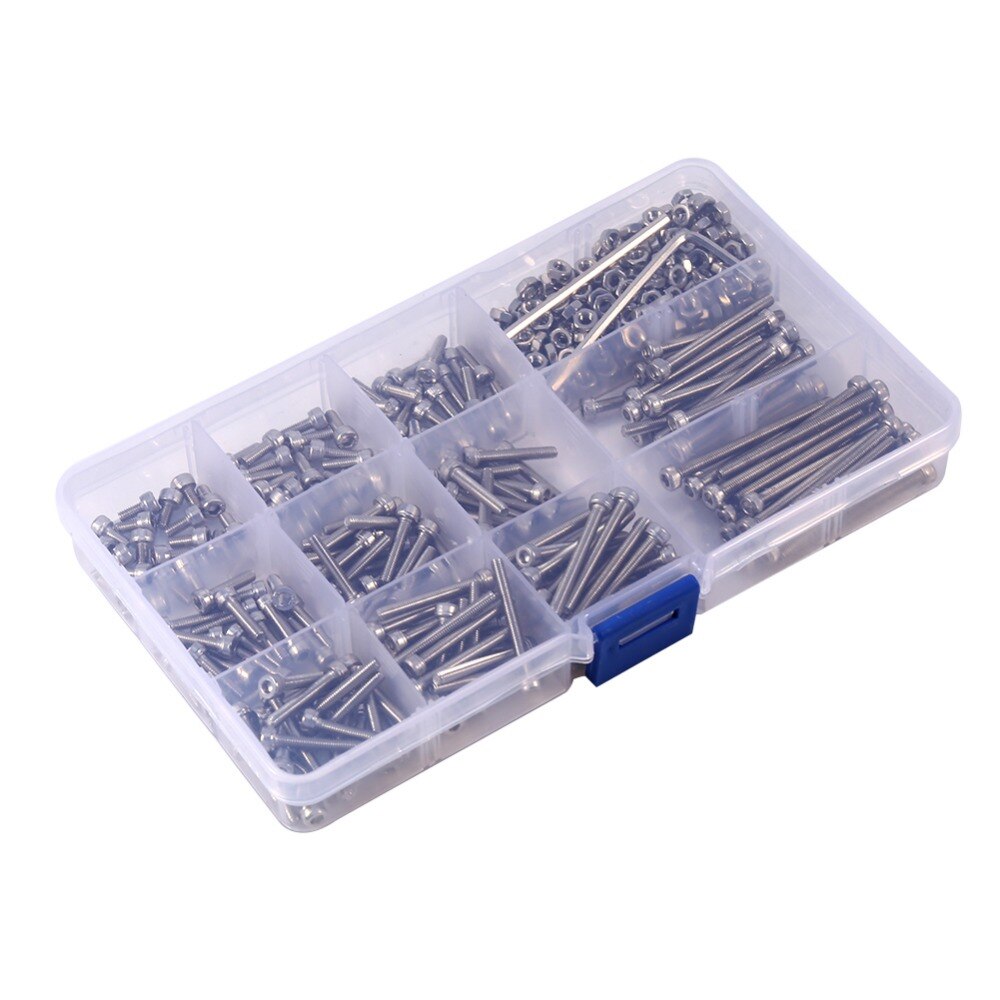 440 Pcs M3 Roestvrij Staal Hex Hoofd Socket Schroe... – Vicedeal