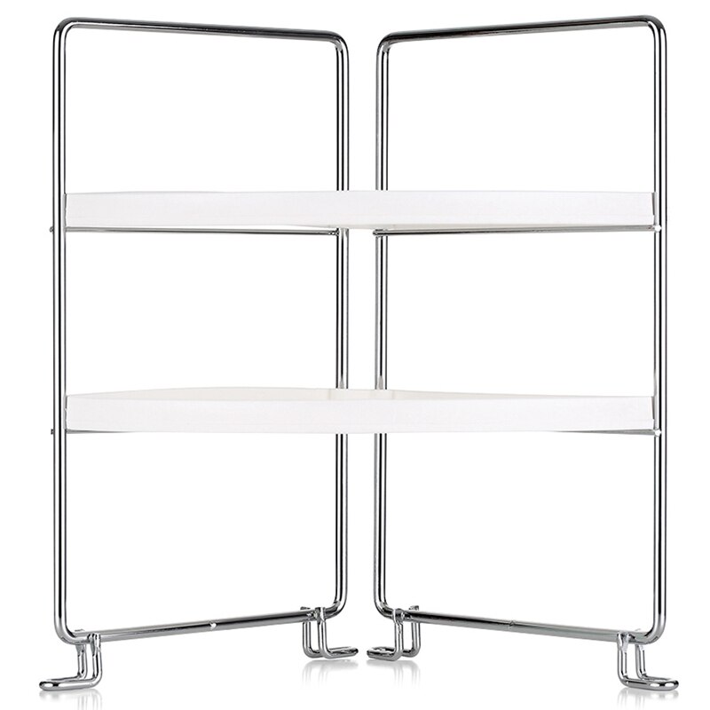 HTHL-2-Tier Corner Freestanding Storage Rack Stack... – Grandado