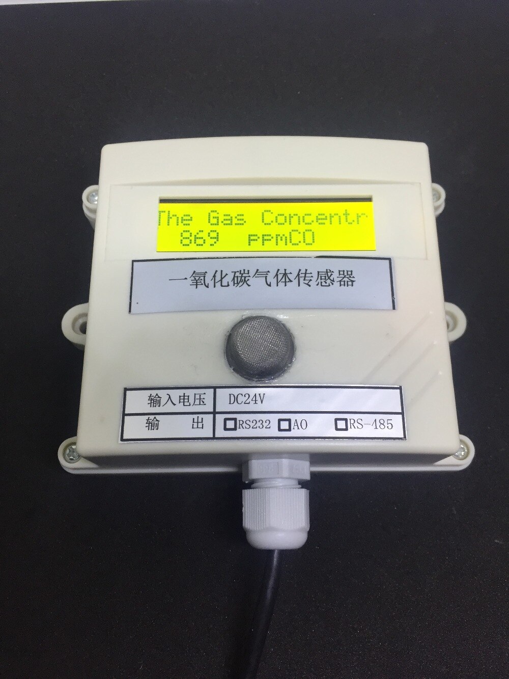 Koolmonoxide gasconcentratie sensor transducer gas... – Vicedeal
