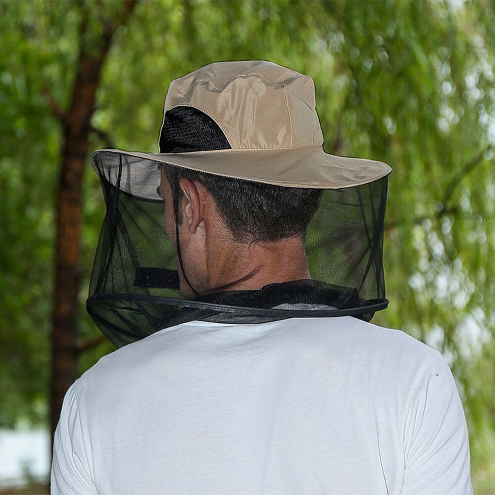 Sombrero de red antiabejas plegable, cubierta prot... – Vicedeal