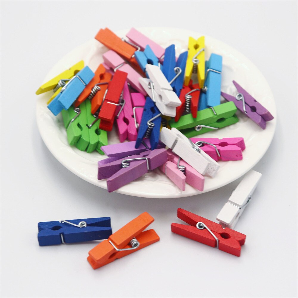 3.5cm Log Wooden Clip Clip Decorative Wood Clip DI... – Grandado