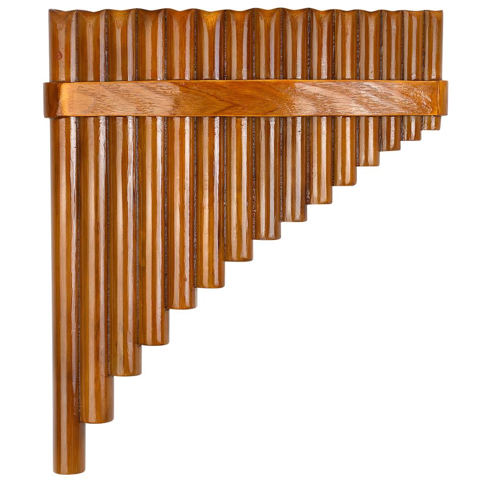Flauta ajustable de bambú Natural de 15 tubos, ins... – Grandado