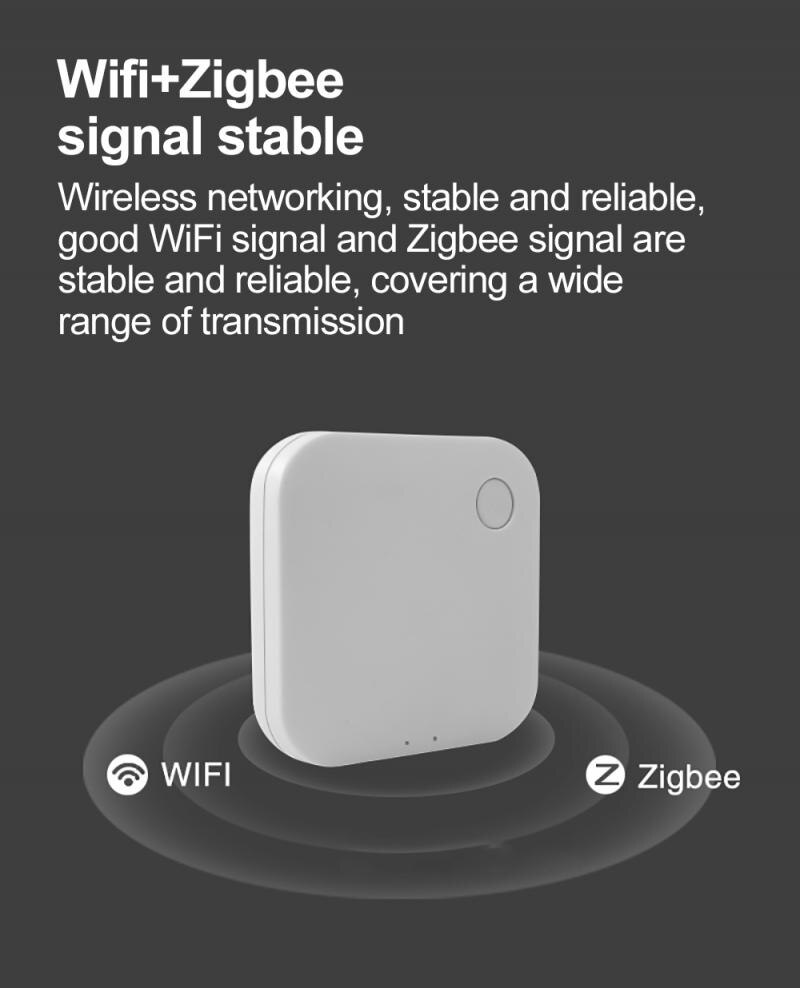 Tuya Smart Zigbee + Wifi Gateway Tuya Multifunctio... – Grandado Tuya Smart Zigbee + Wifi Gateway Tuya Multifunctio... – Grandado