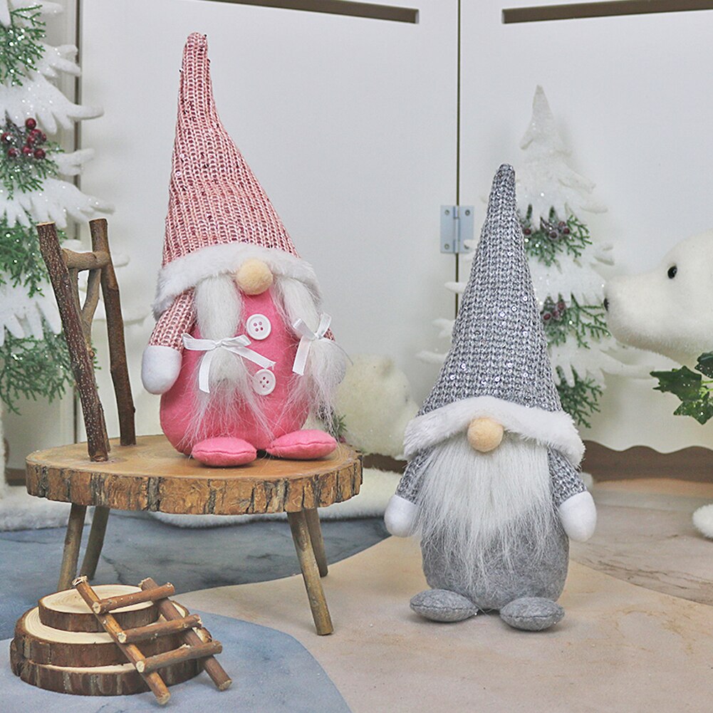 Santa Claus Doll Faceless Old Man White Christmas ... – Grandado