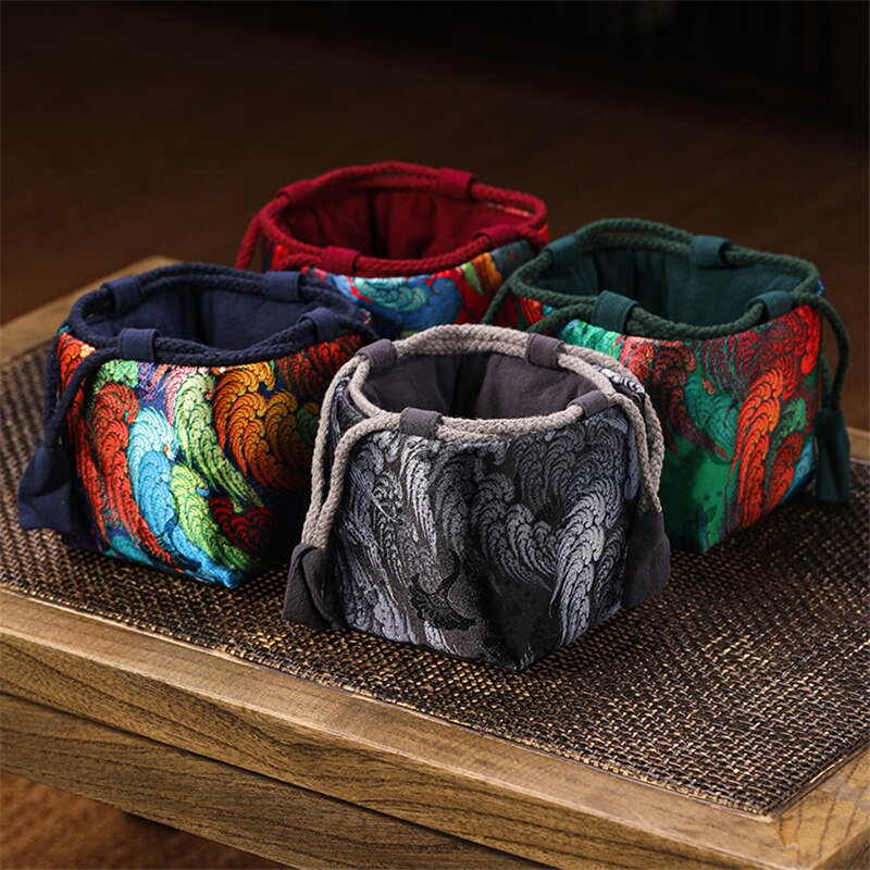 Chinese Handmade Bag Thickened woven cotton satin ... – Grandado