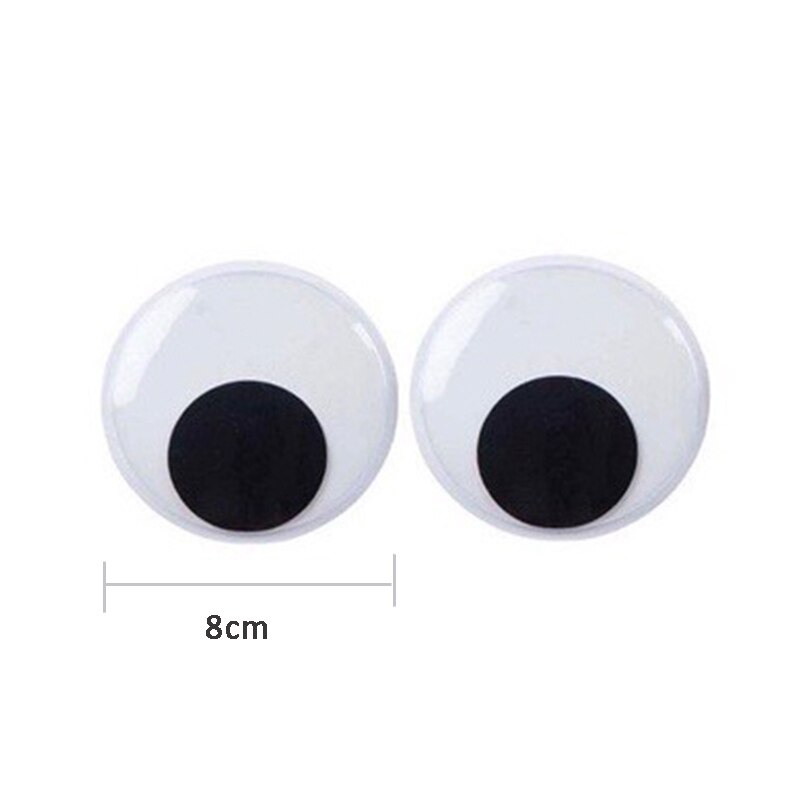 Grappige Grote Ogen Sticker 3D Spiegel Stickers Th... – Grandado