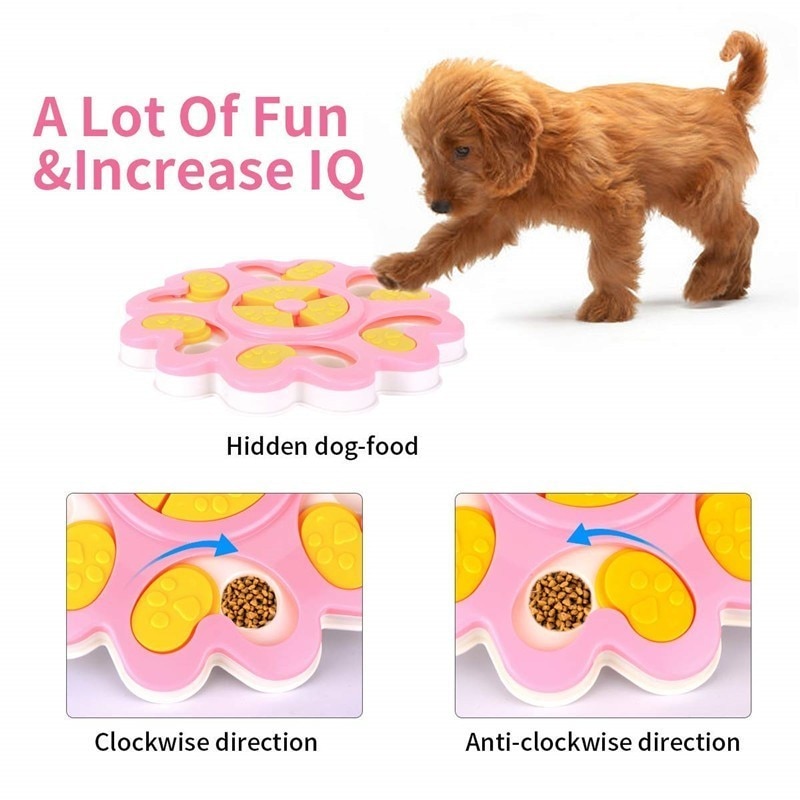Hond Puzzel Hond Spel Interactieve IQ Bloem Trage ... – Vicedeal