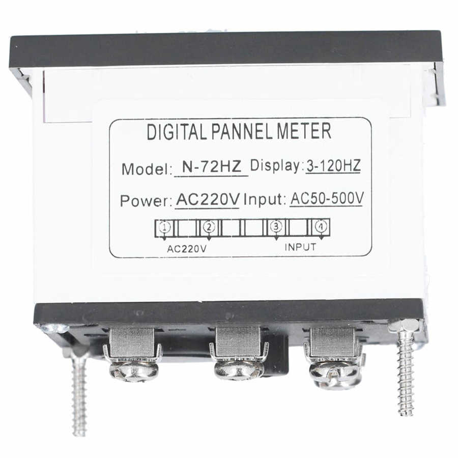 AC Frequency Meter N‑72HZ AC Frequency Signal Indi... – Grandado