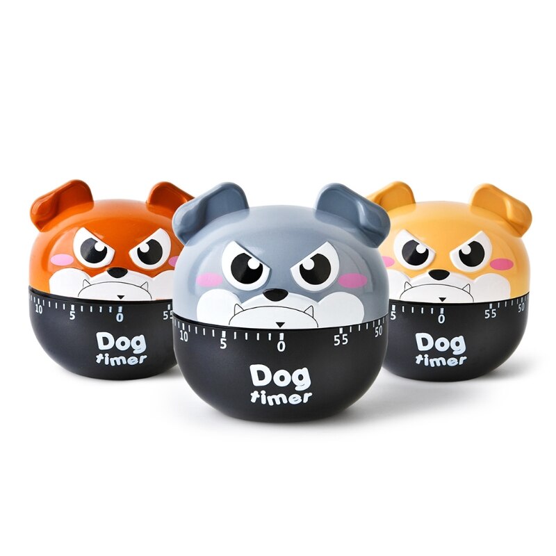 Cartoon Dog Kitchen Timer Cooking Baking Mechanica... – Grandado