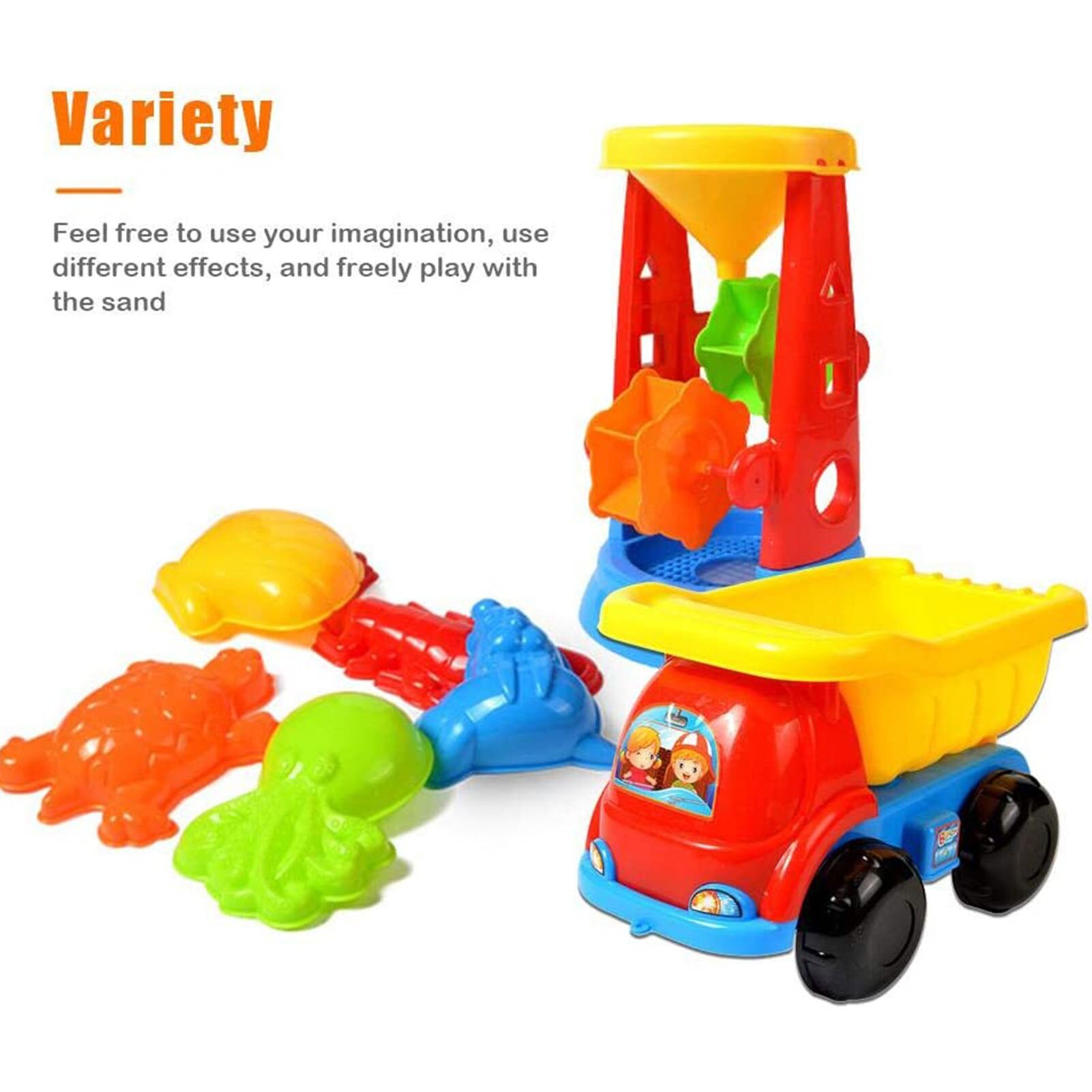 1Set Random Color Summer Kids Sand Beach Toys Cast... – Grandado