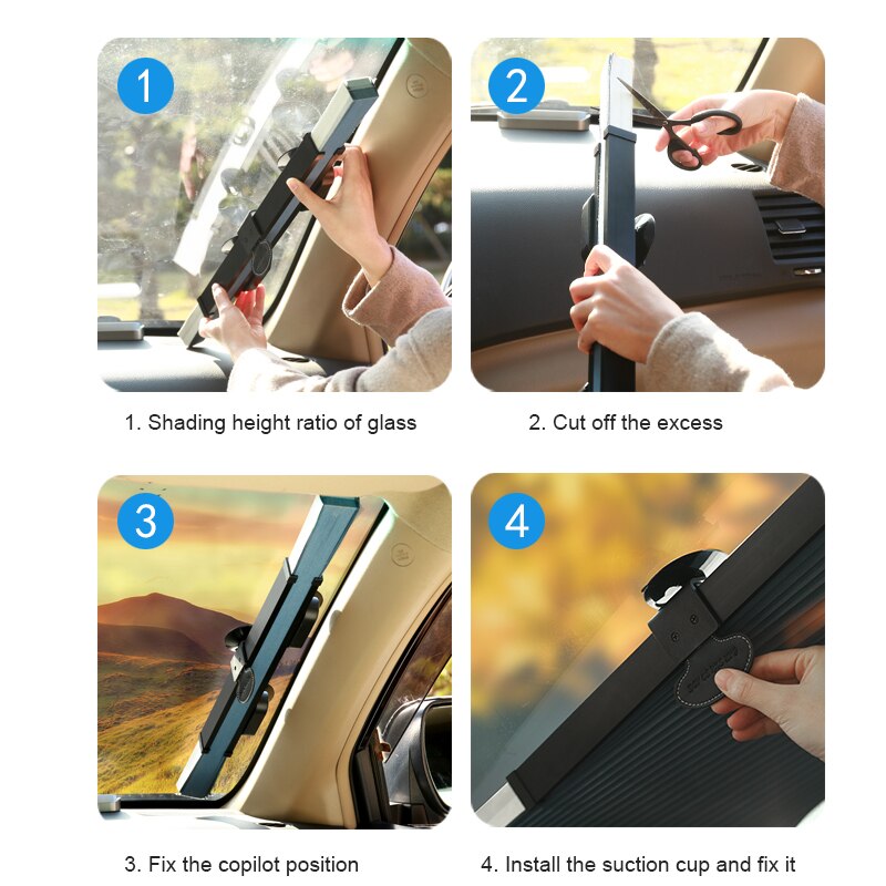 Cellular Foldable Car Front Window Curtain Windshi... – Grandado