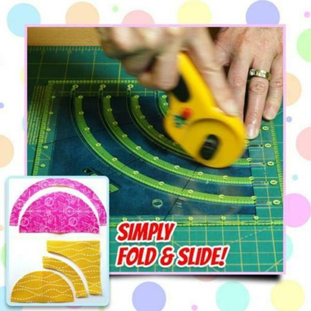 Quilt Circle Cutter Ruler Quilting Ruler Acrylic Q... – Grandado