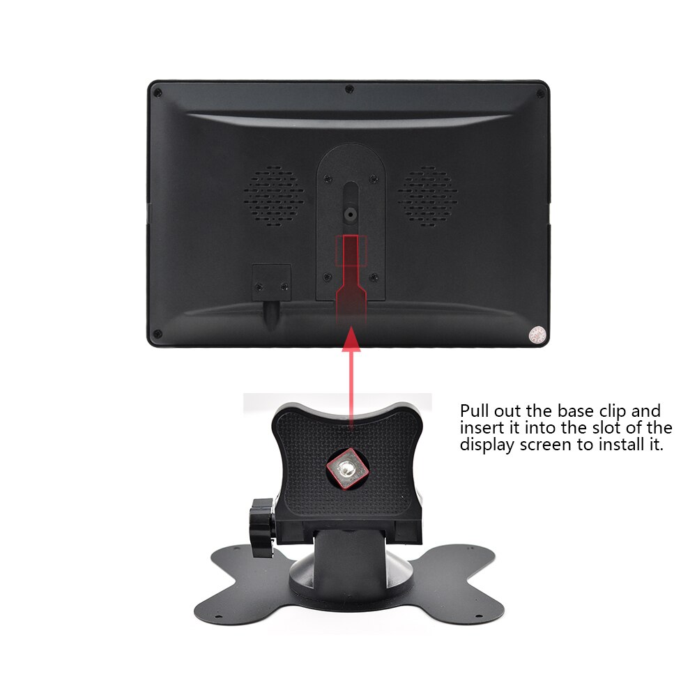 Podofo Car Monitor 7" Rear View Monitor Dashboard ... – Grandado