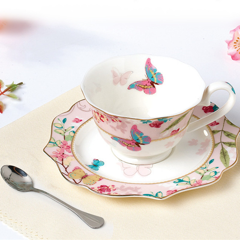 Romantic Europe Coffee Cup Saucer Set Ceramic Cup ... – Grandado