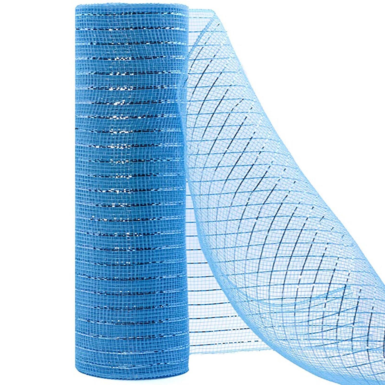 4Colour Packaging Mesh 10Inch Poly Mesh Ribbon wit... – Vicedeal