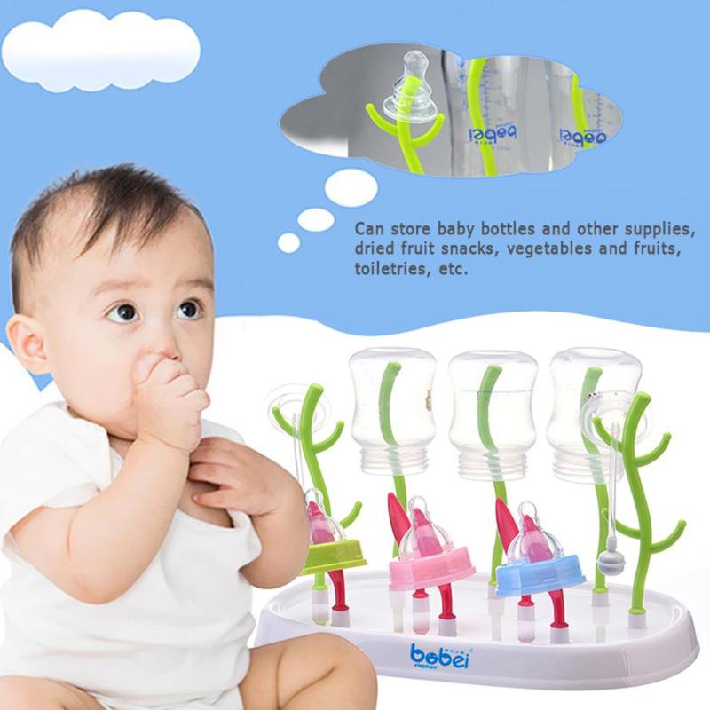 Foldable Baby Bottle Drying Rack Baby Feeding Bott... – Grandado