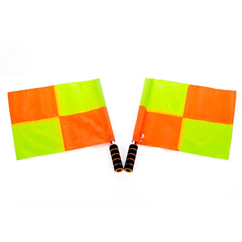 1Pair(2Pcs) Sport Football Referee Flag Soccer Jud... – Grandado