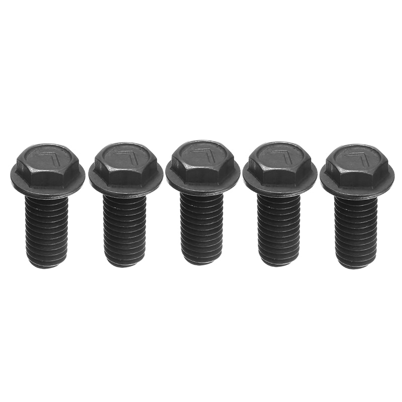 5pcs M8 x 18mm Saw Blade Screw Black Metal Bolt Se... – Vicedeal
