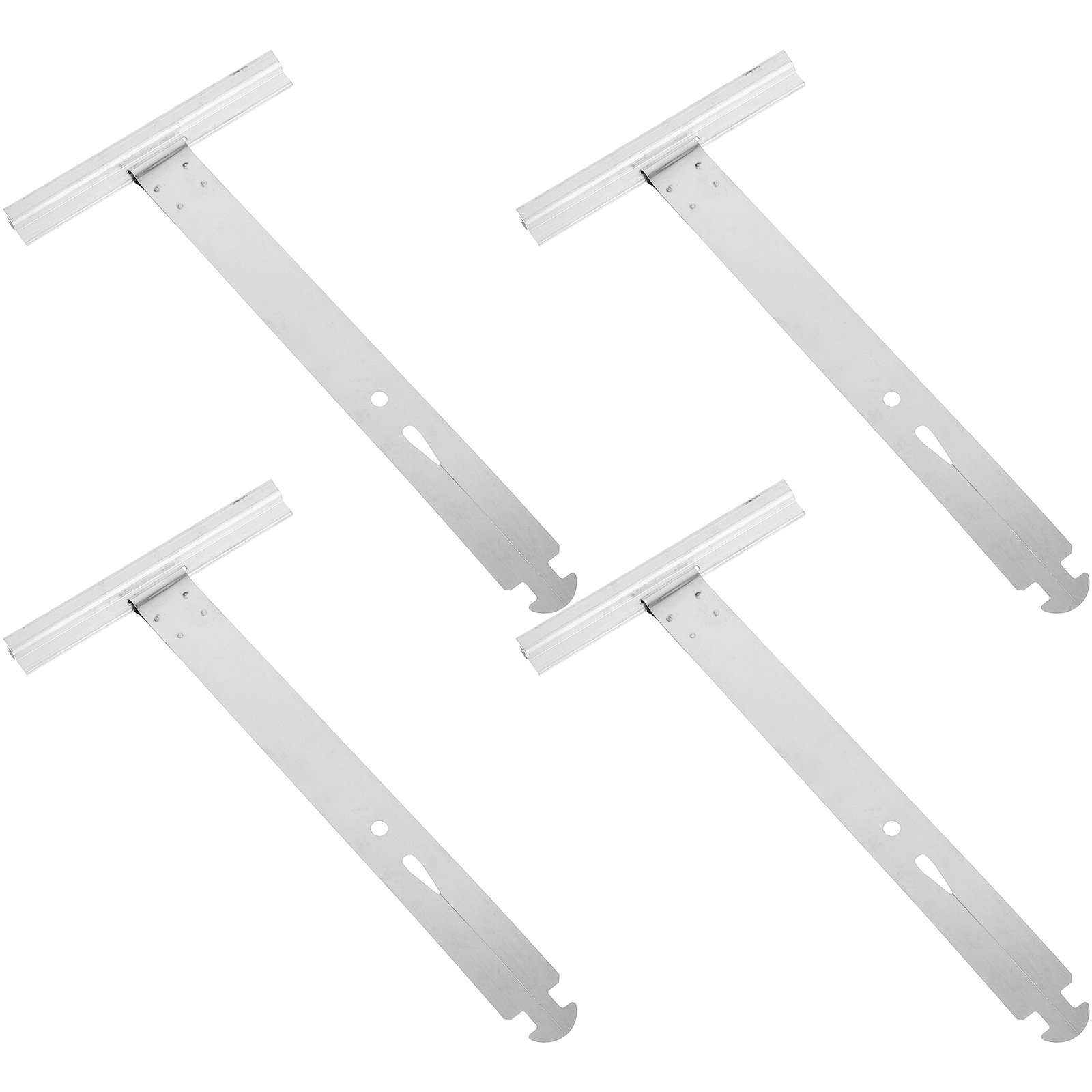 4 stk. rulleskodder fjederdele kroge til gardinhol... – Vicedeal