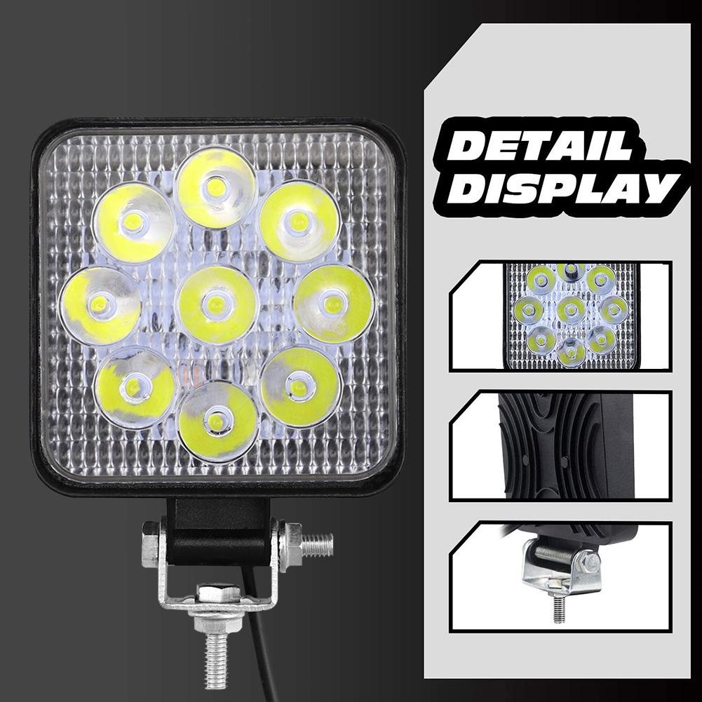 27W Waterproof Work Light 9V-30V Light Bar Dust-pr... – Vicedeal
