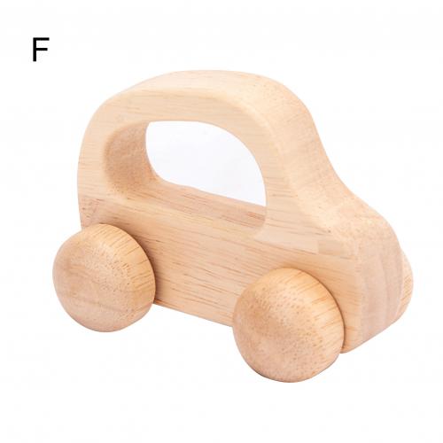 Wooden Blocks Miniature Cartoon Car Truck Children... – Grandado