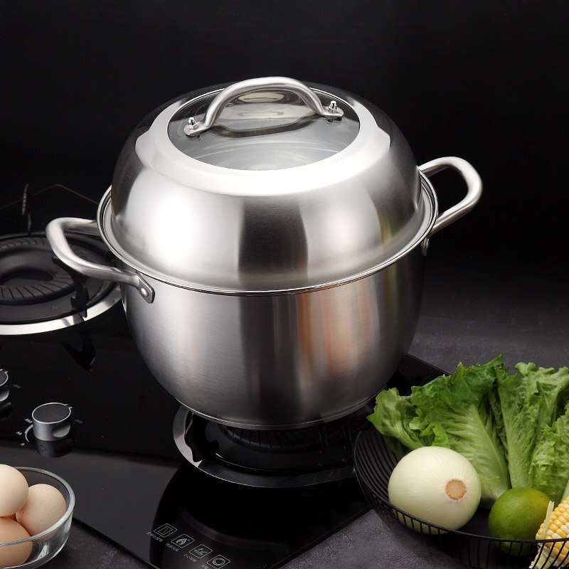 Household Stainless Steel 2 Layer Steamer Double-d... – Grandado