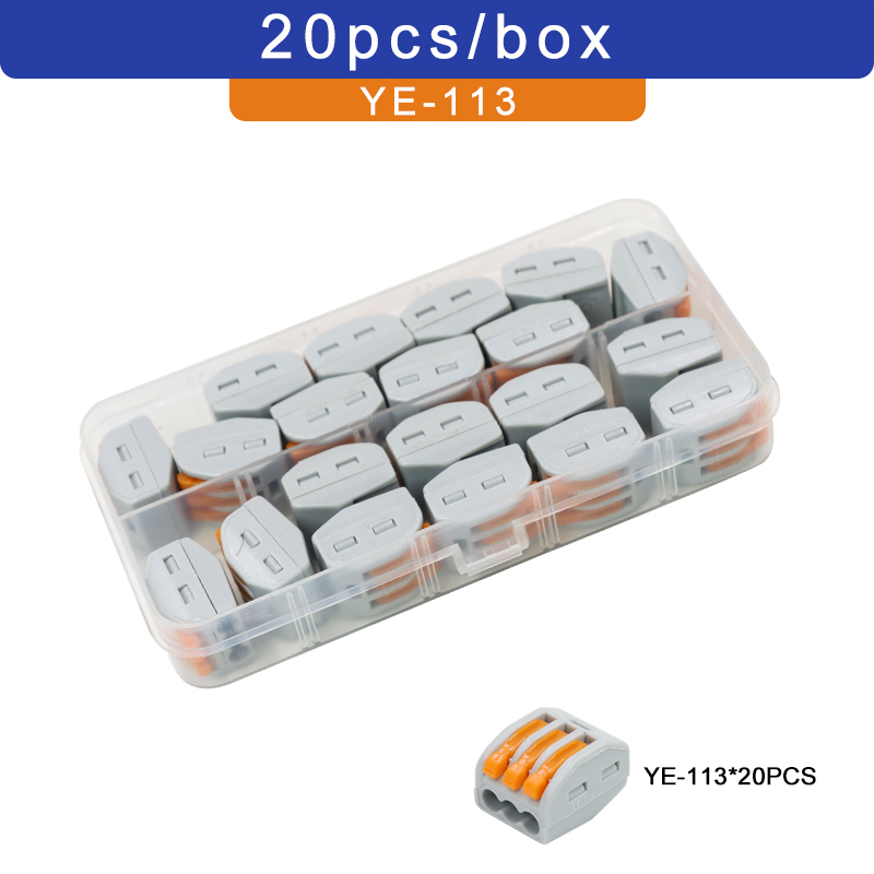 Electrical wiring terminals set cage spring univer... – Vicedeal