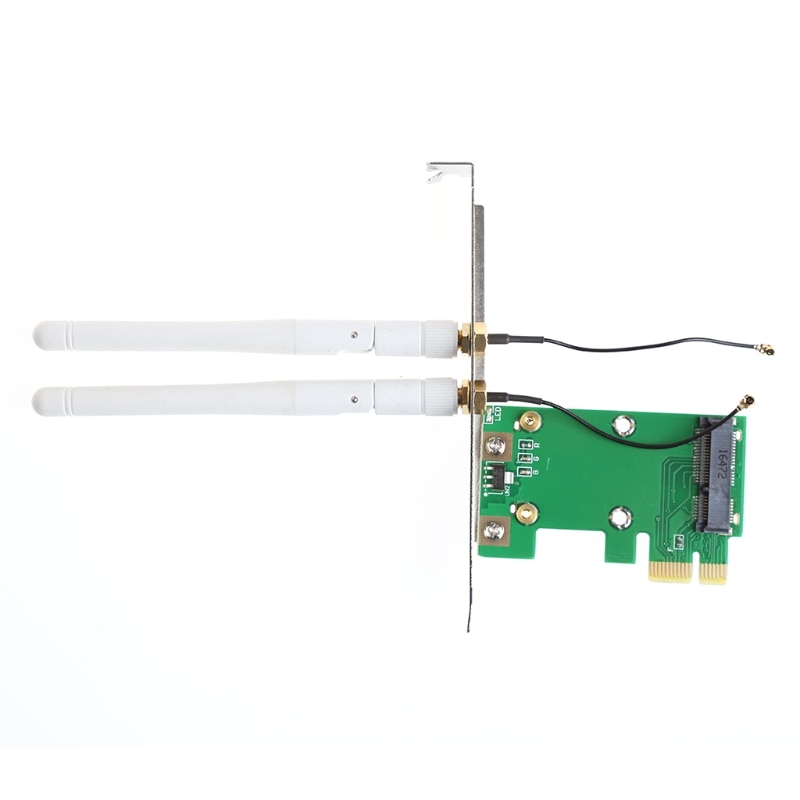 Wireless Wifi Network Card Mini PCI-E To PCI-E 1X ... – Vicedeal