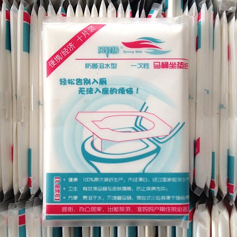 150Pcs Portable Hygienic Disposable Toilet Seat Co... – Grandado