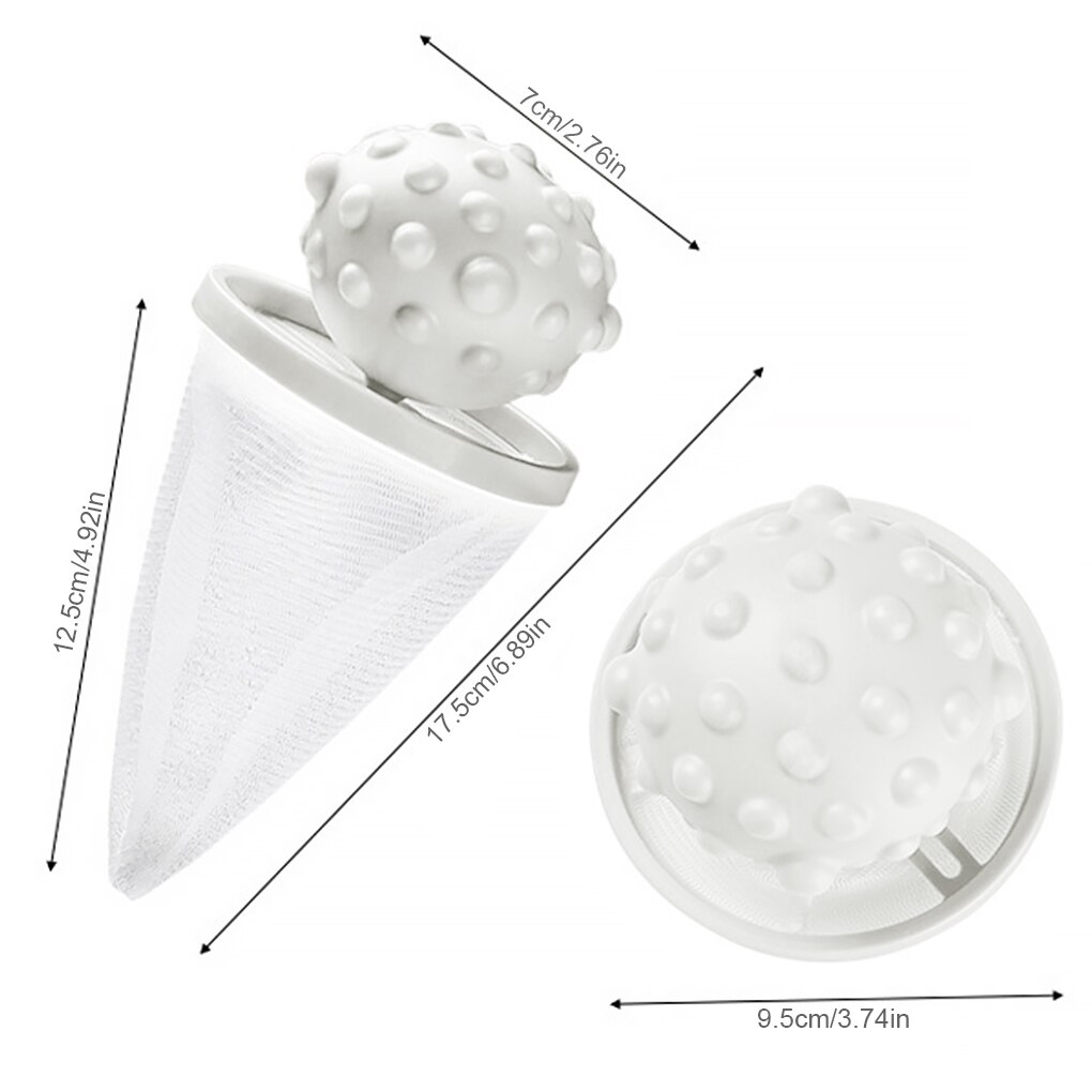 Laundry Ball Mesh Hair Collector Washing Machine H... – Grandado