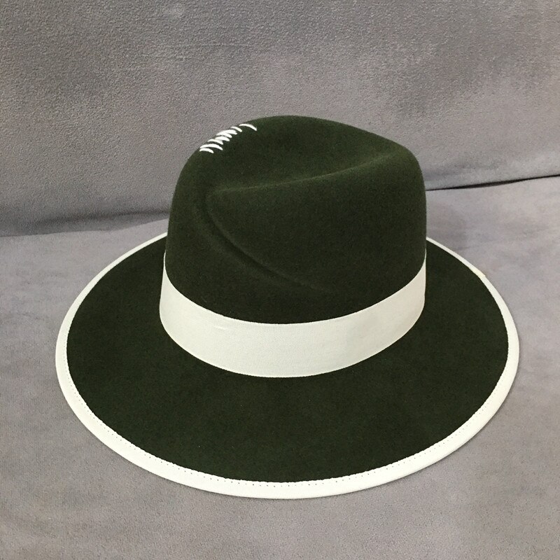 Fedora winter wool green in Europe and the felt ha... – Grandado