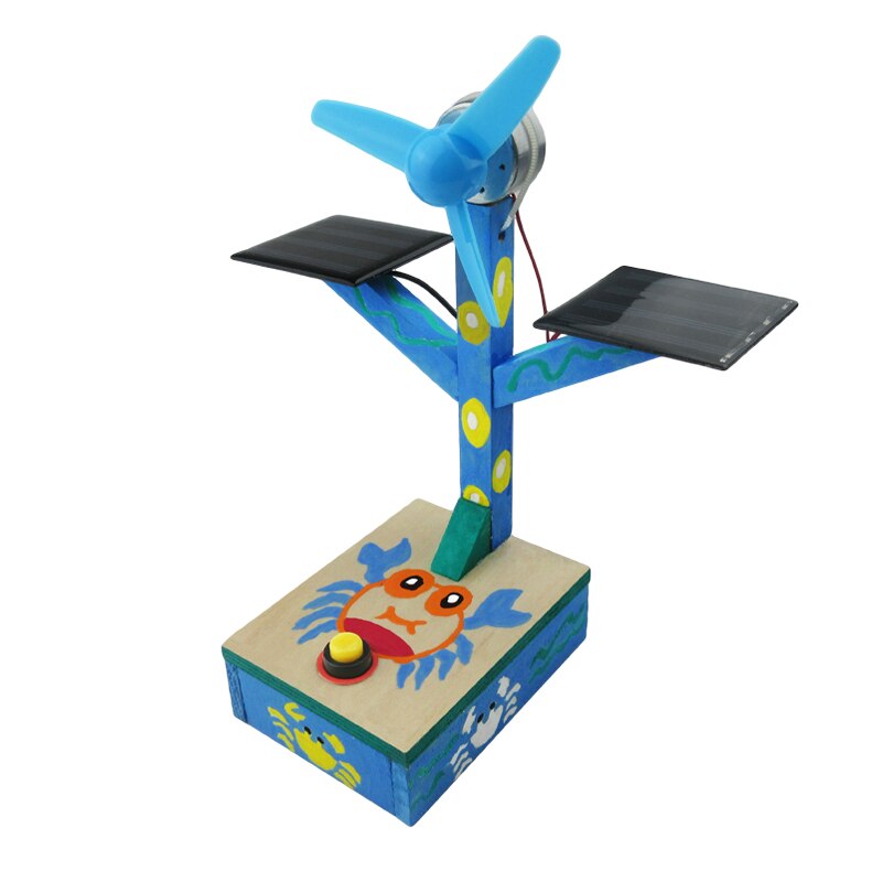 Solar Powered Fan DIY kinder Handgemachte Erfindun... – Vicedeal